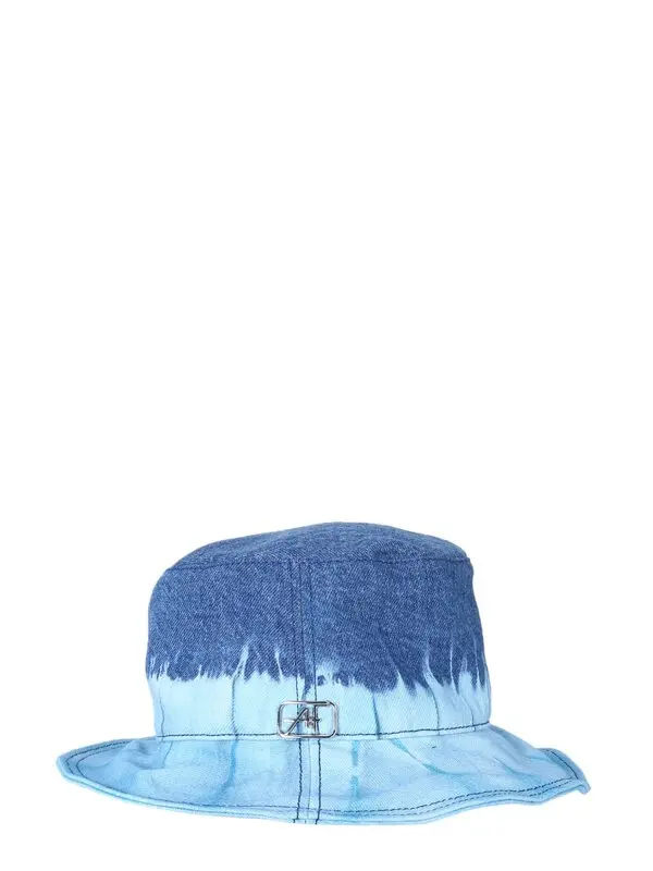 Alberta Ferretti Tie Dye Print Bucket Hat - Blue
