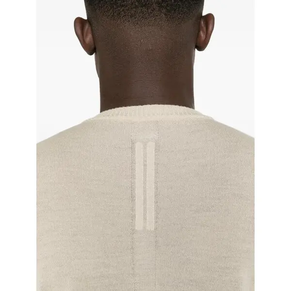 Rick Owens Neutrals Sweaters & Knitwear Jumpers
