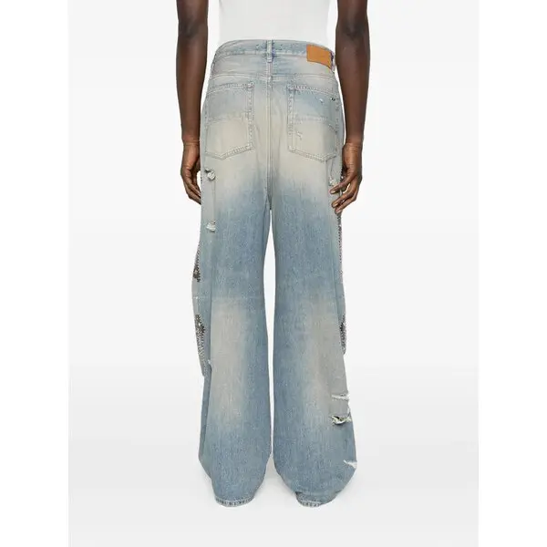 Amiri Denim Wide-leg Jeans