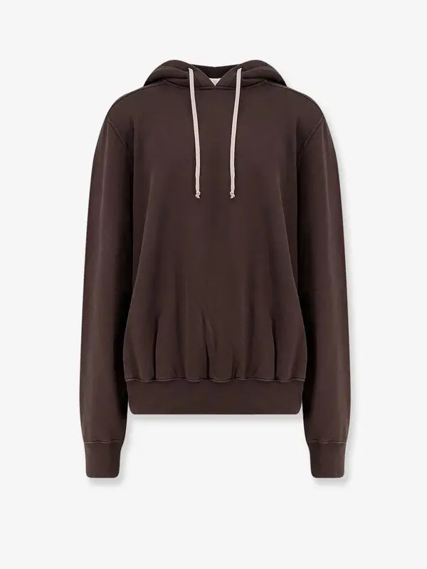 Rick Owens Oversized Hoodie Organic Cotton Sweatshirt - Multicolor