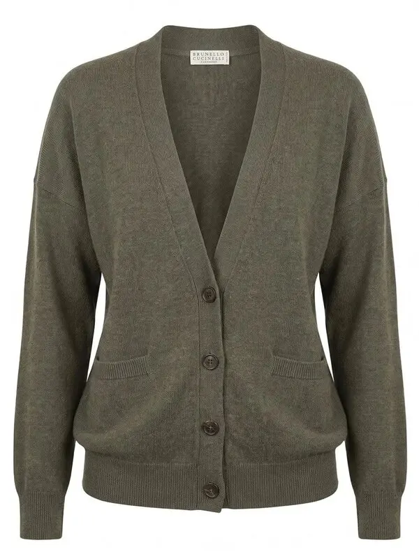 Brunello Cucinelli Cashmere Cardigan - Multicolor