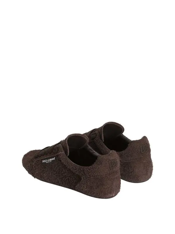 Dolce & Gabbana Portofino Soft Suede Sneakers