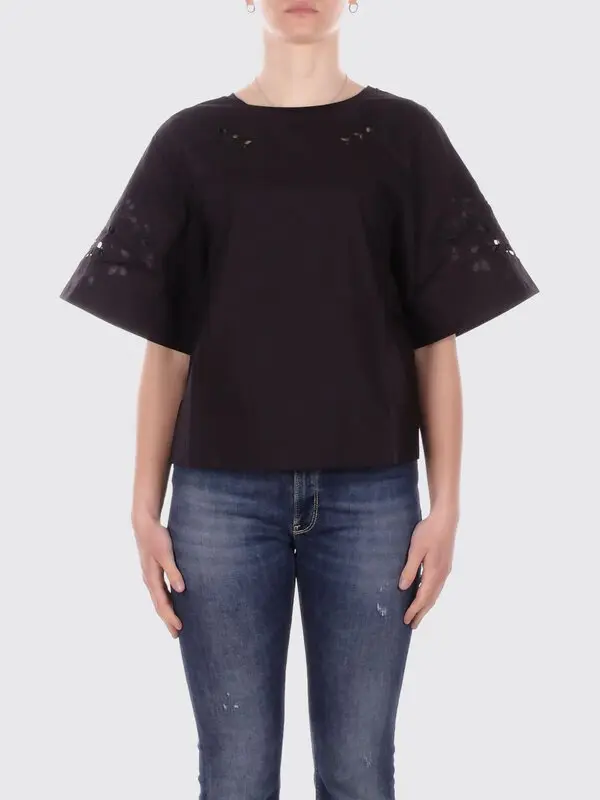 Max Mara Wkdtarga Blouse In Cotton Poplin