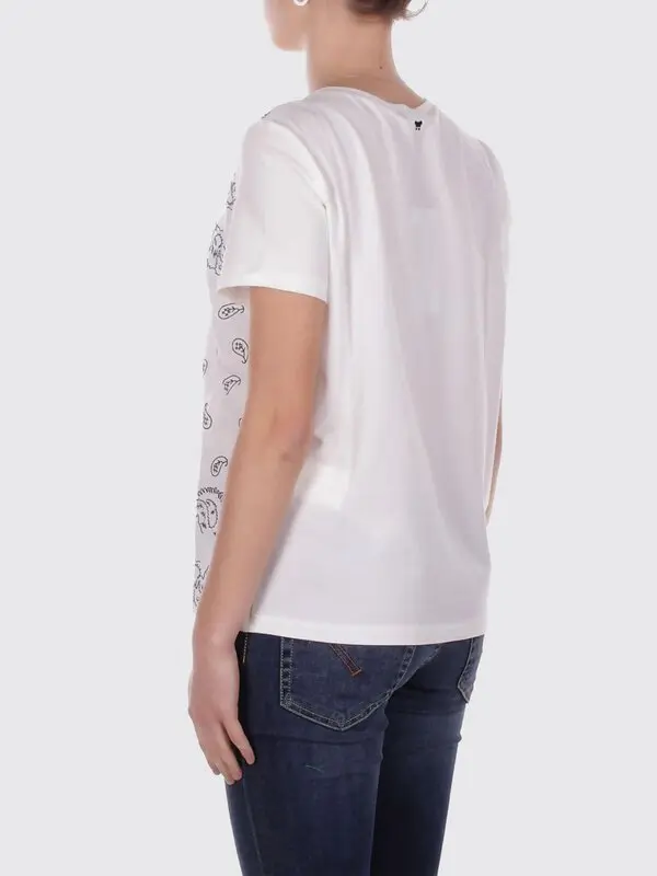 Max Mara Embroidered Linen T-shirt