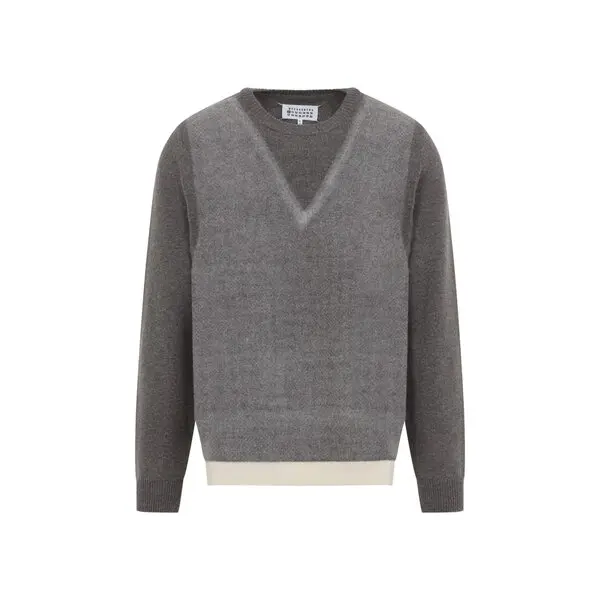 MAISON MARGIELA Fused Knit Sweater - Multicolor
