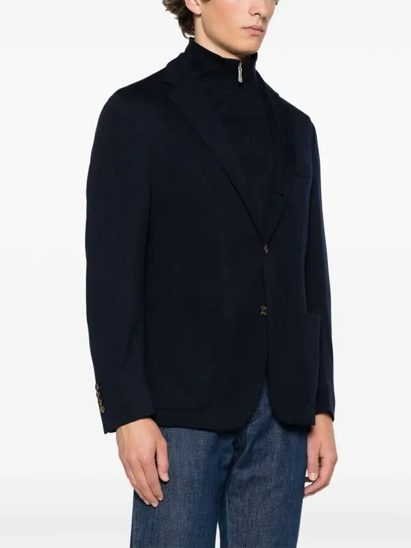 Eleventy Layered Blazer - Blue
