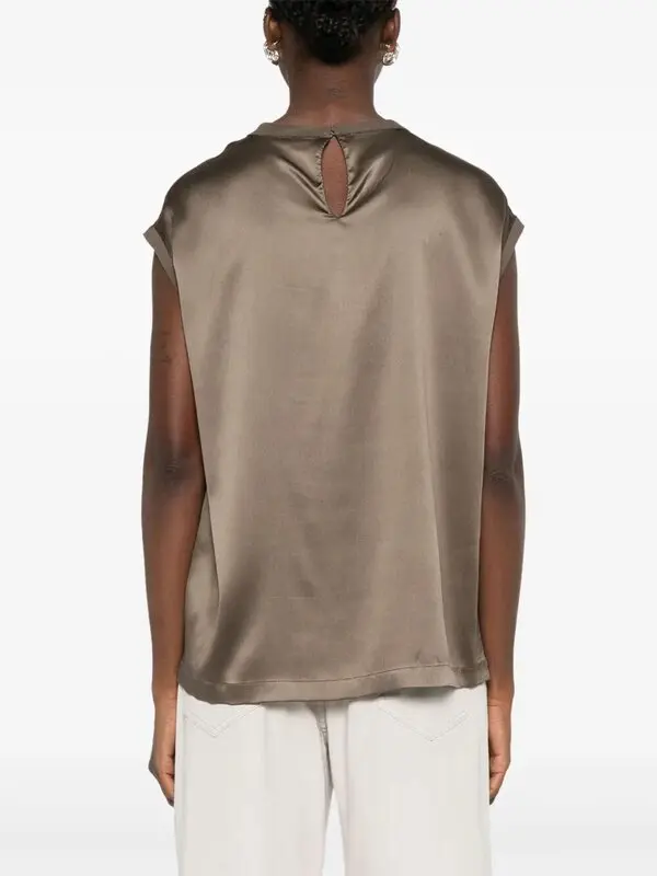 Brunello Cucinelli Silk Top