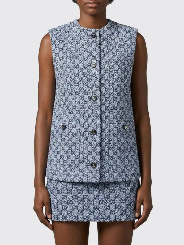 Gucci Cotton Gg Vest