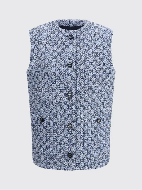 Gucci Cotton Gg Vest