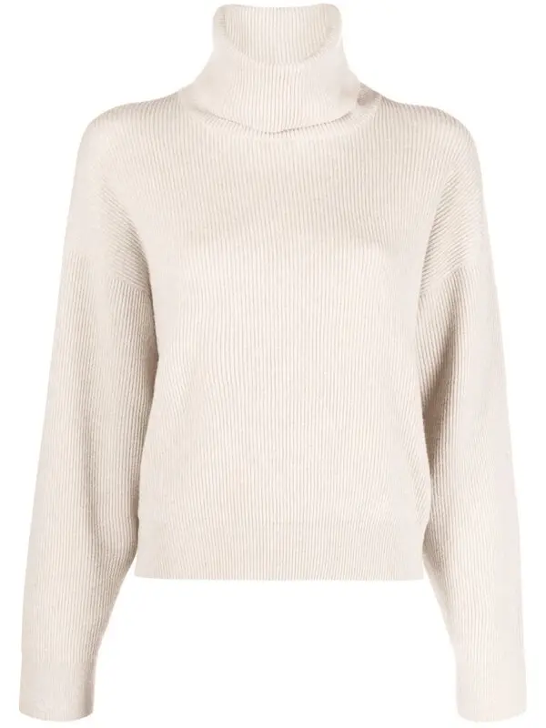 Brunello Cucinelli Ribbed Sweater - Multicolor