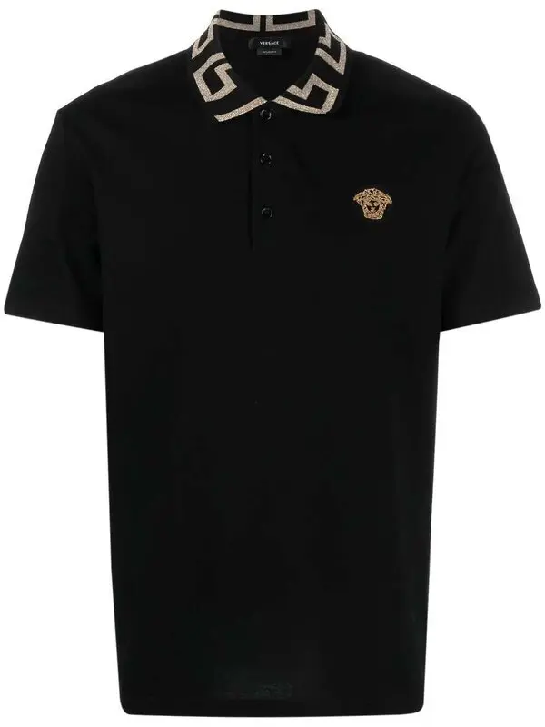 Versace Greca Polo Short Sleeve
