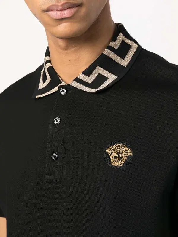 Versace Greca Polo Short Sleeve