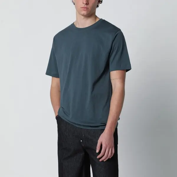 Dries Van Noten Petrol Cotton T-shirt - Green