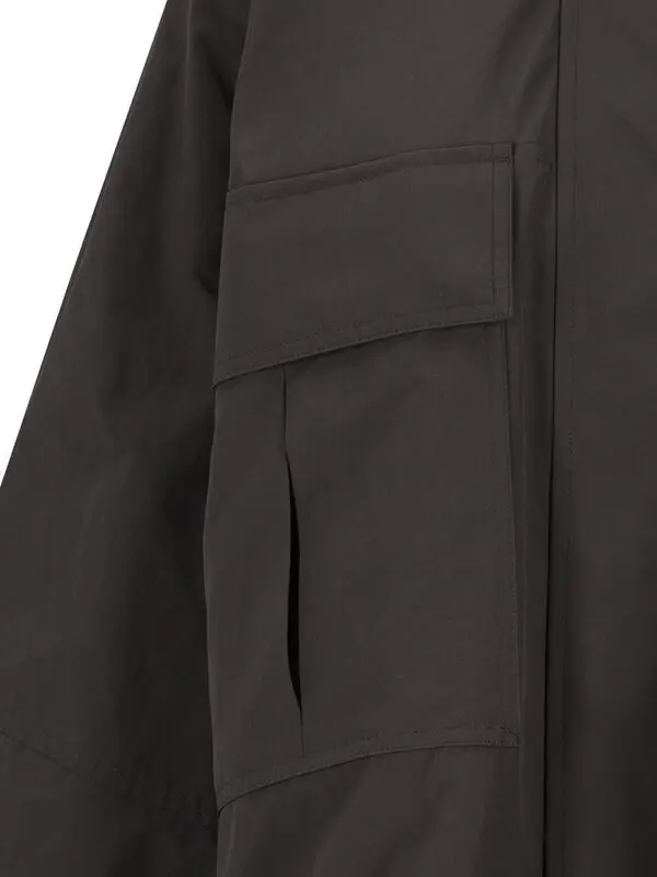 Max Mara Washed Water-repellent Canvas Jacket