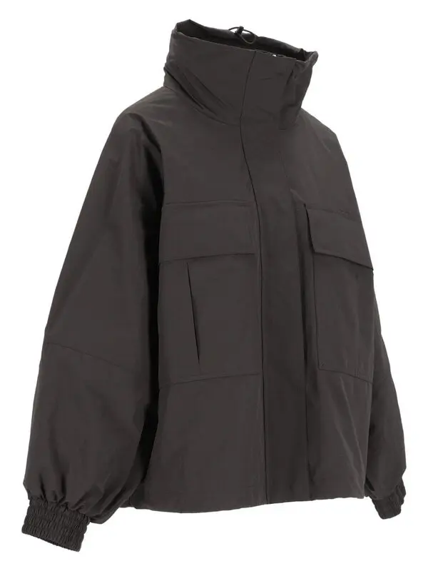 Max Mara Washed Water-repellent Canvas Jacket