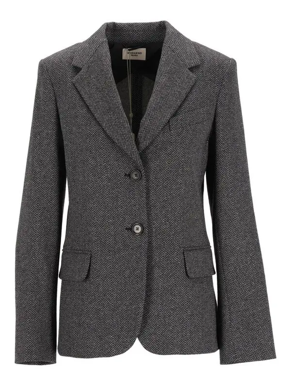 Max Mara Single-breasted Blazer - Gray