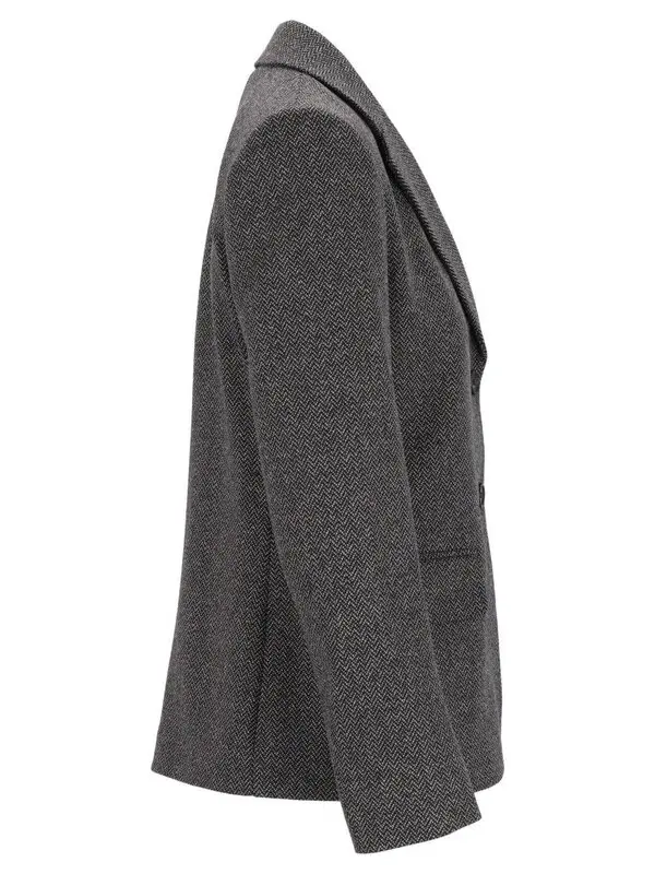 Max Mara Single-breasted Blazer - Gray