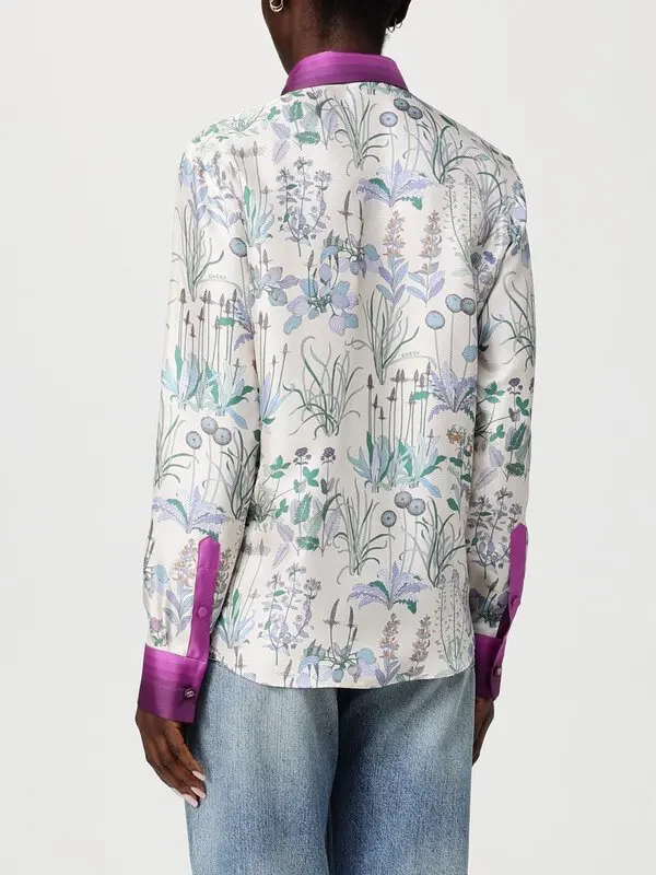 Gucci Printed Silk Shirt