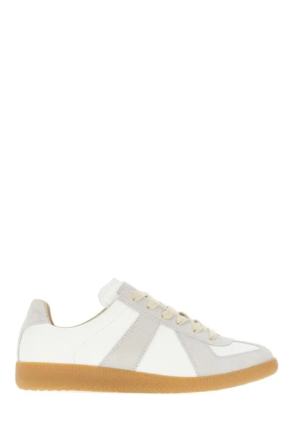 MAISON MARGIELA Leather Sneakers - Multicolor