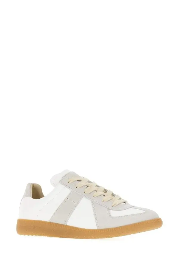 MAISON MARGIELA Leather Sneakers - Multicolor