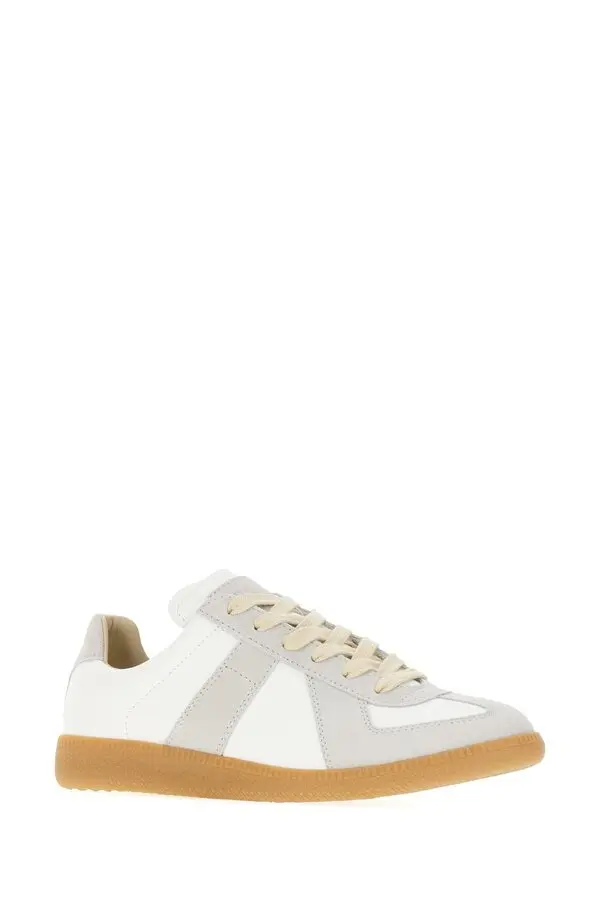 MAISON MARGIELA Leather Sneakers - Multicolor