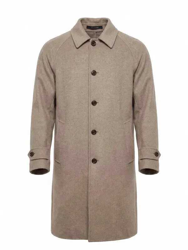 MONTECORE Single-breasted Overcoat - Multicolor