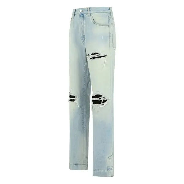 Amiri Denim Wide-leg Jeans