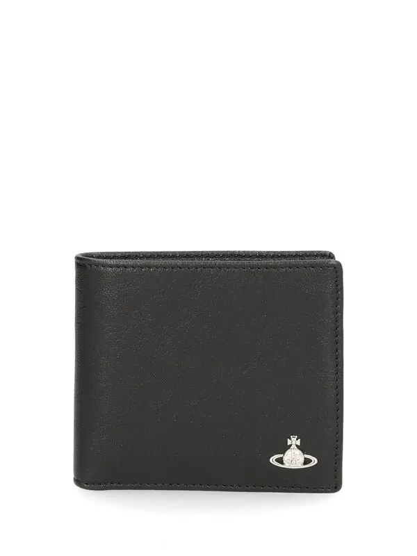 VIVIENNE WESTWOOD Billfold Wallet - Black