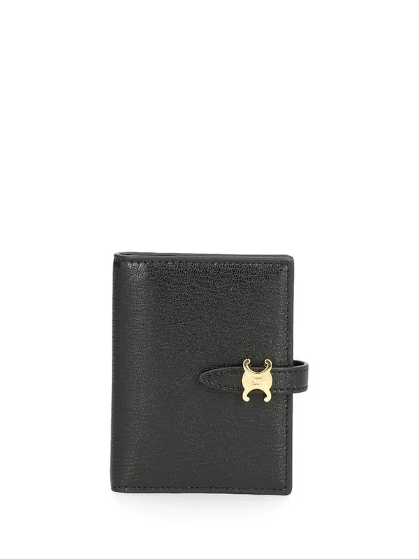 Celine Triomphe Pontet Bi-fold Card Holder