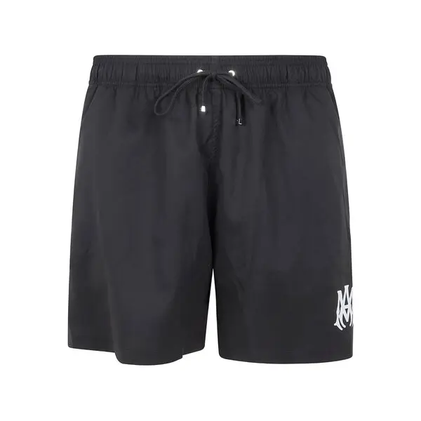 Amiri Ma Core Logo Swim Trunks - Black