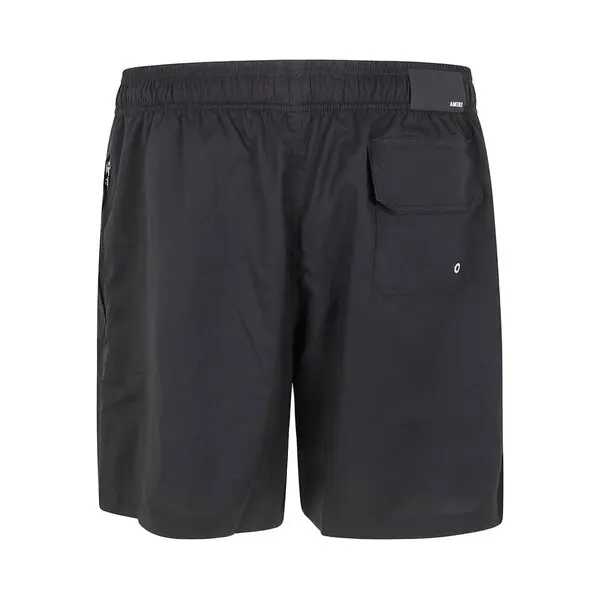 Amiri Ma Core Logo Swim Trunks - Black