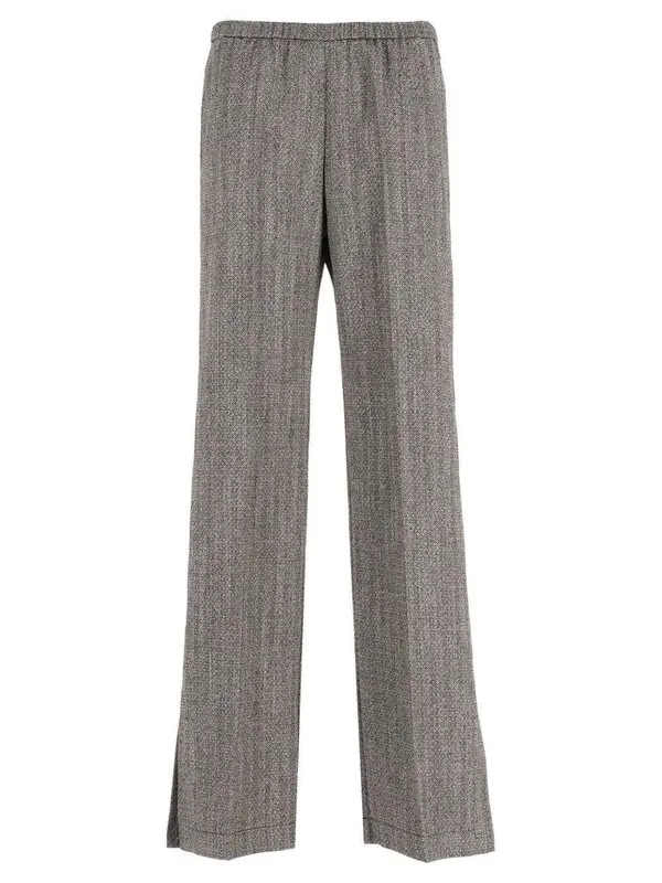 FORTE_FORTE Jaspe Trousers - Black