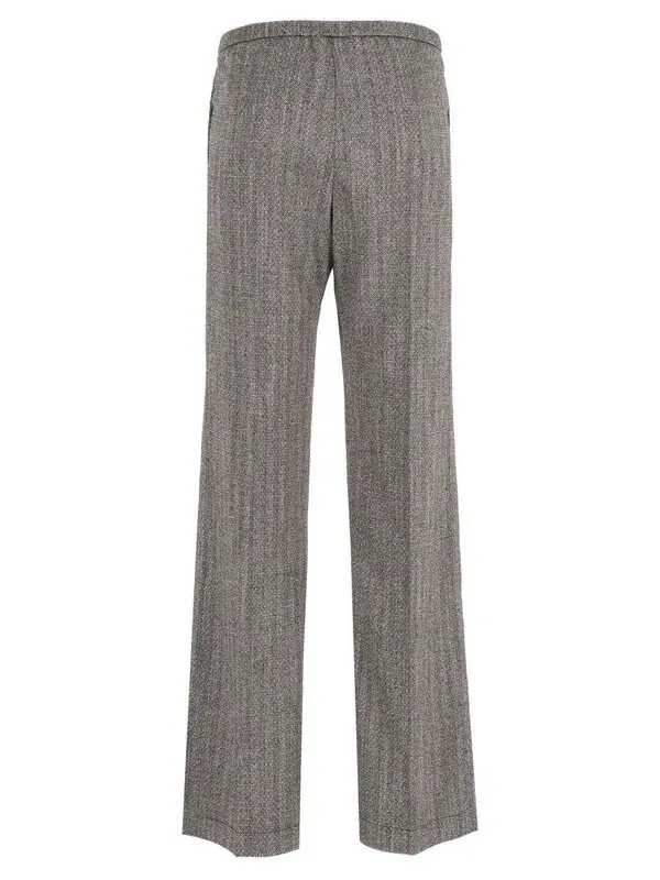 FORTE_FORTE Jaspe Trousers - Black