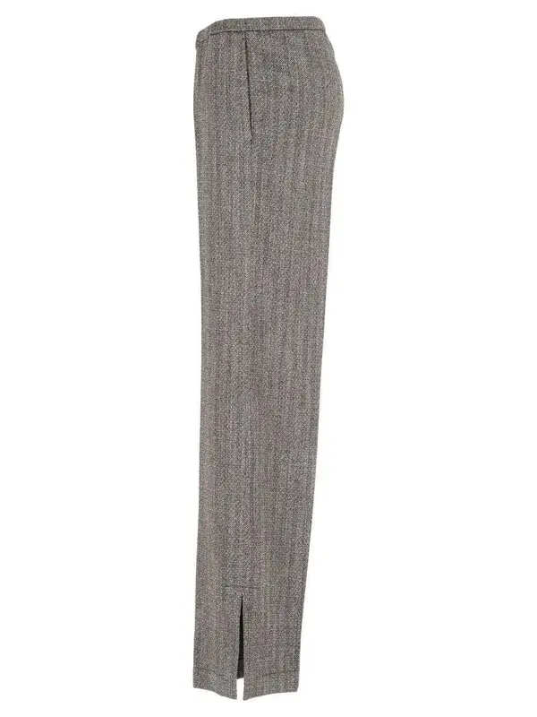 FORTE_FORTE Jaspe Trousers - Black