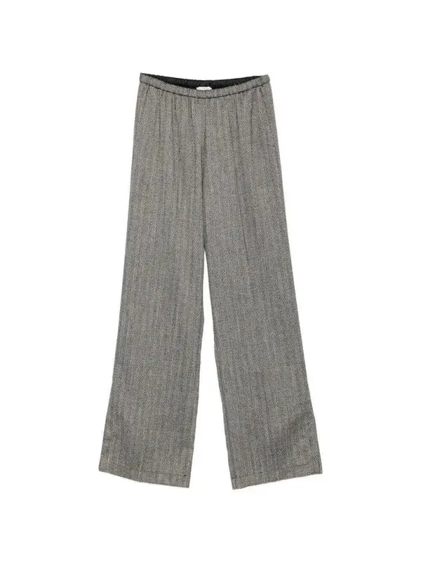 FORTE_FORTE Jaspe Trousers - Black