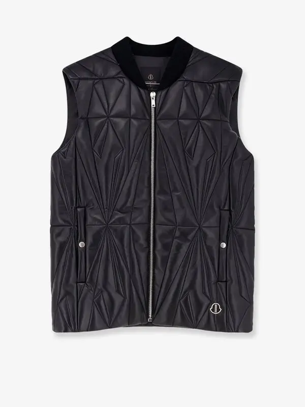 Moncler Rick Owens Geocamo Flight Leather Vest