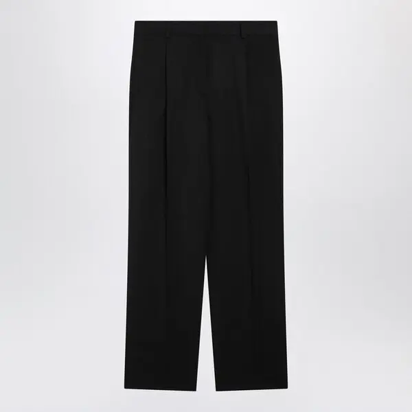 TOTEME Wool-blend Trousers - Black