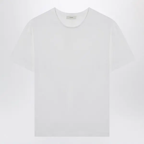 TOTEME Organic Cotton-blend T-shirt - White