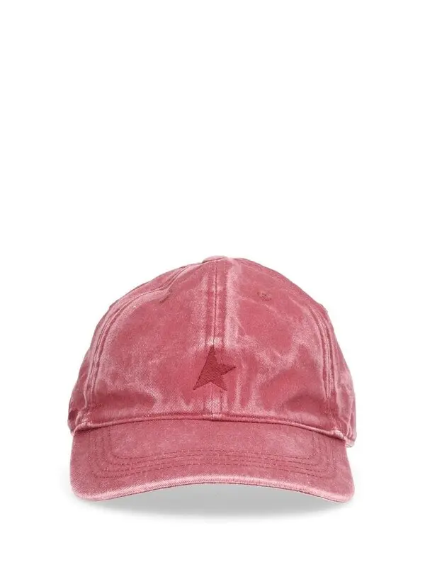 GOLDEN GOOSE Washed Cotton Baseball Cap