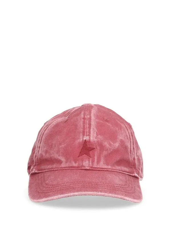 GOLDEN GOOSE Washed Cotton Baseball Cap - Multicolor