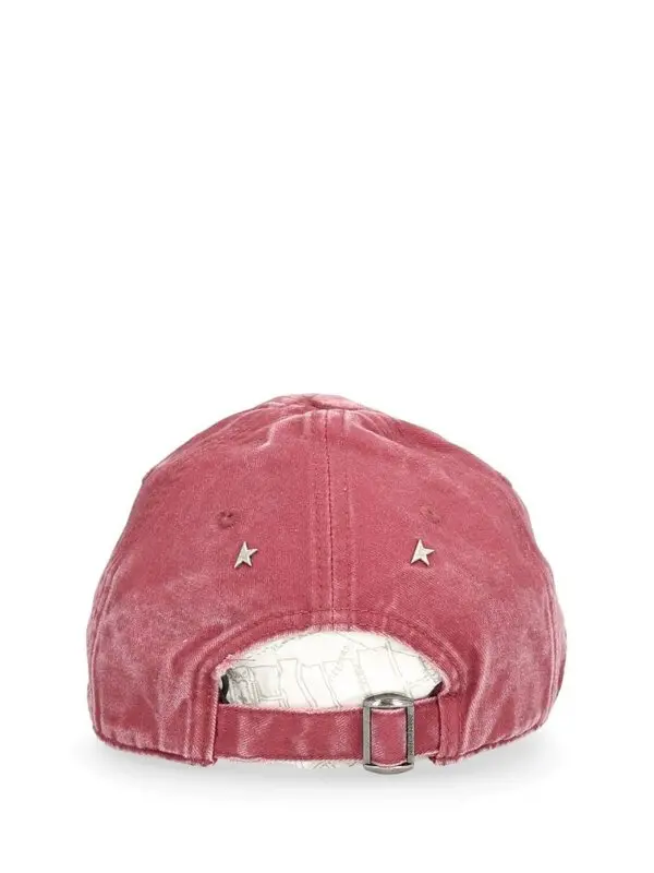 GOLDEN GOOSE Washed Cotton Baseball Cap - Multicolor