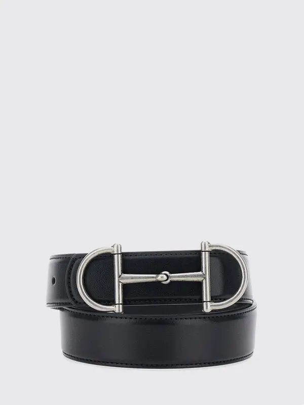 Gucci Horsebit Smooth Calfskin Belt With Interlocking Closure