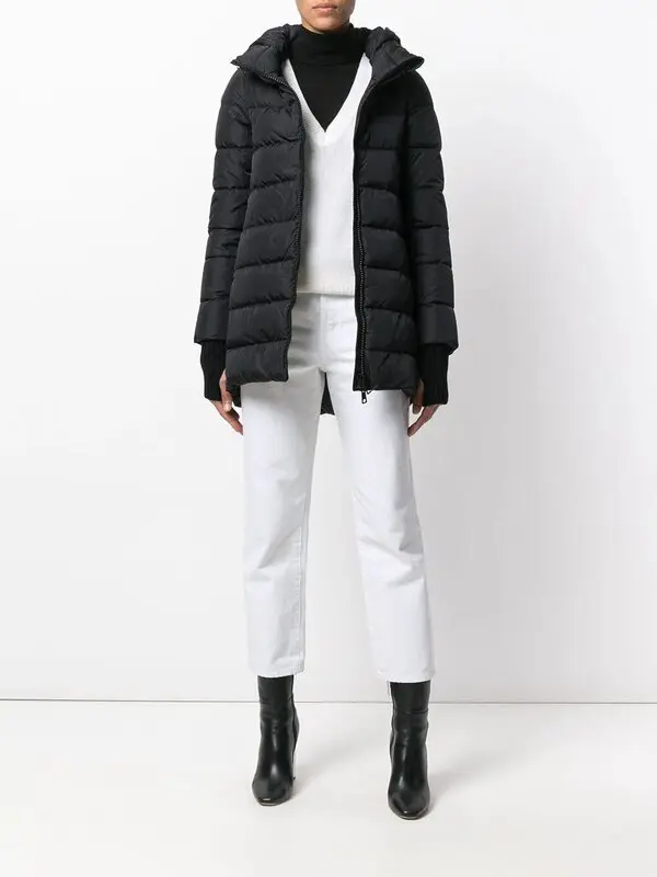 Herno Hooded Zip-up Padded Jacket