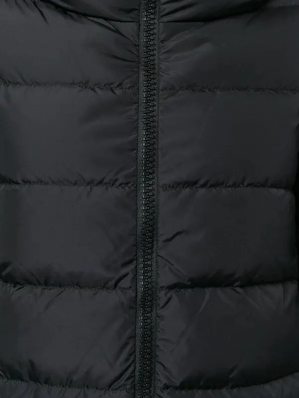 Herno Hooded Zip-up Padded Jacket - Black