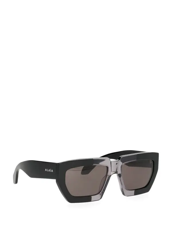 Alaïa Oversized Two-tone Sunglasses