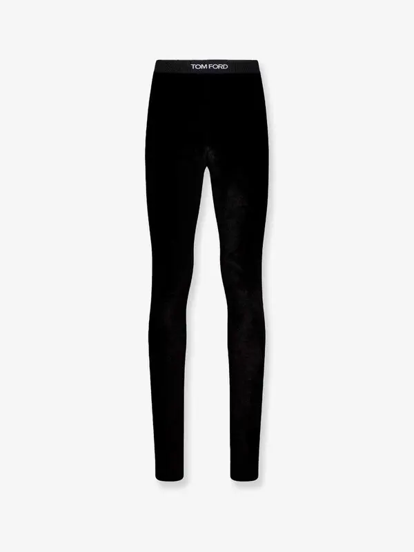 TOM FORD Velvet Leggings - Black