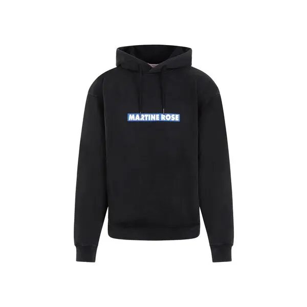 Martine Rose Cotton Hoodie - Black