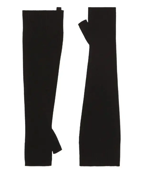 Dolce & Gabbana Rib Knit Gloves