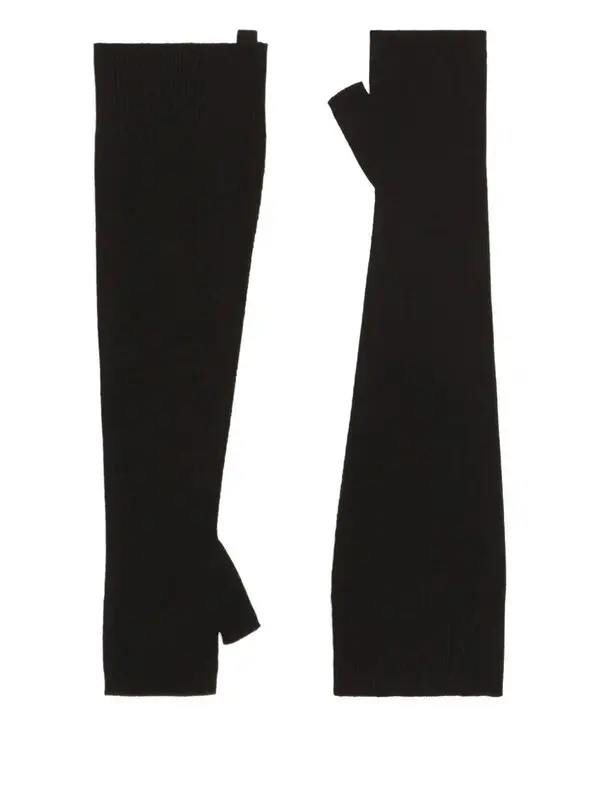 Dolce & Gabbana Rib Knit Gloves