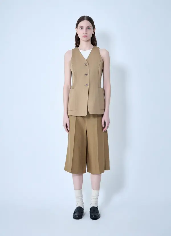 Max Mara Linen Bermuda Shorts